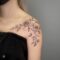 40 ideas de tatuajes en el hombro para mujeres.